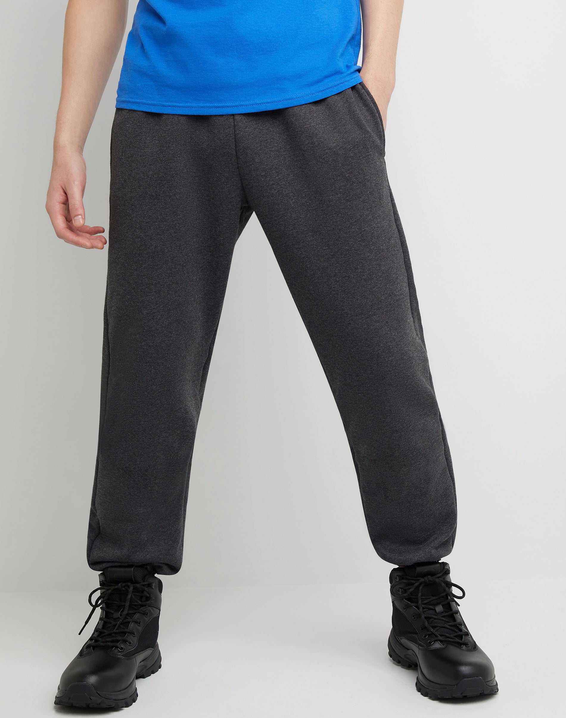 Hanes Sport Ultimate Cotton Men's Fleece Sweatpants With Pockets ...