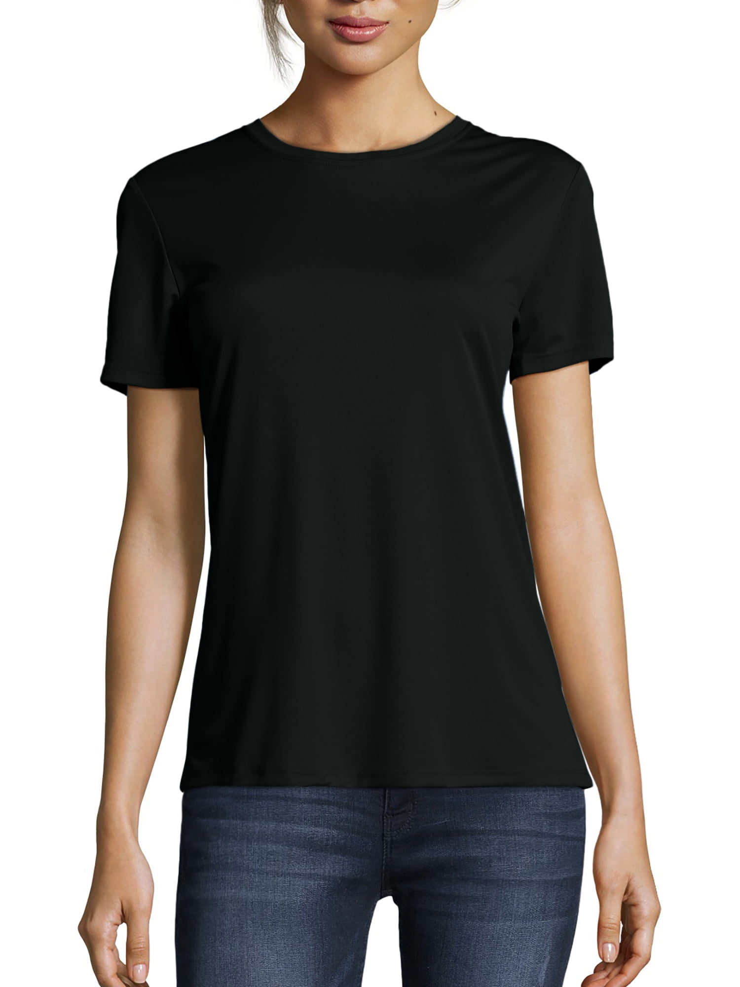 Hanes Sport Women's Cool DRI Performance T-Shirt, UPF 50+, Odor ...