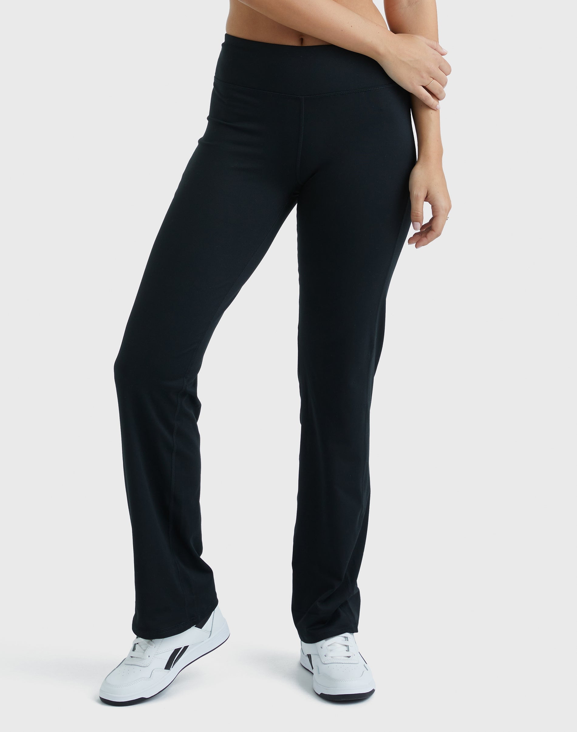 Hanes Sport Women’s Performance Yoga Pants, Quick-Drying, Moisture ...