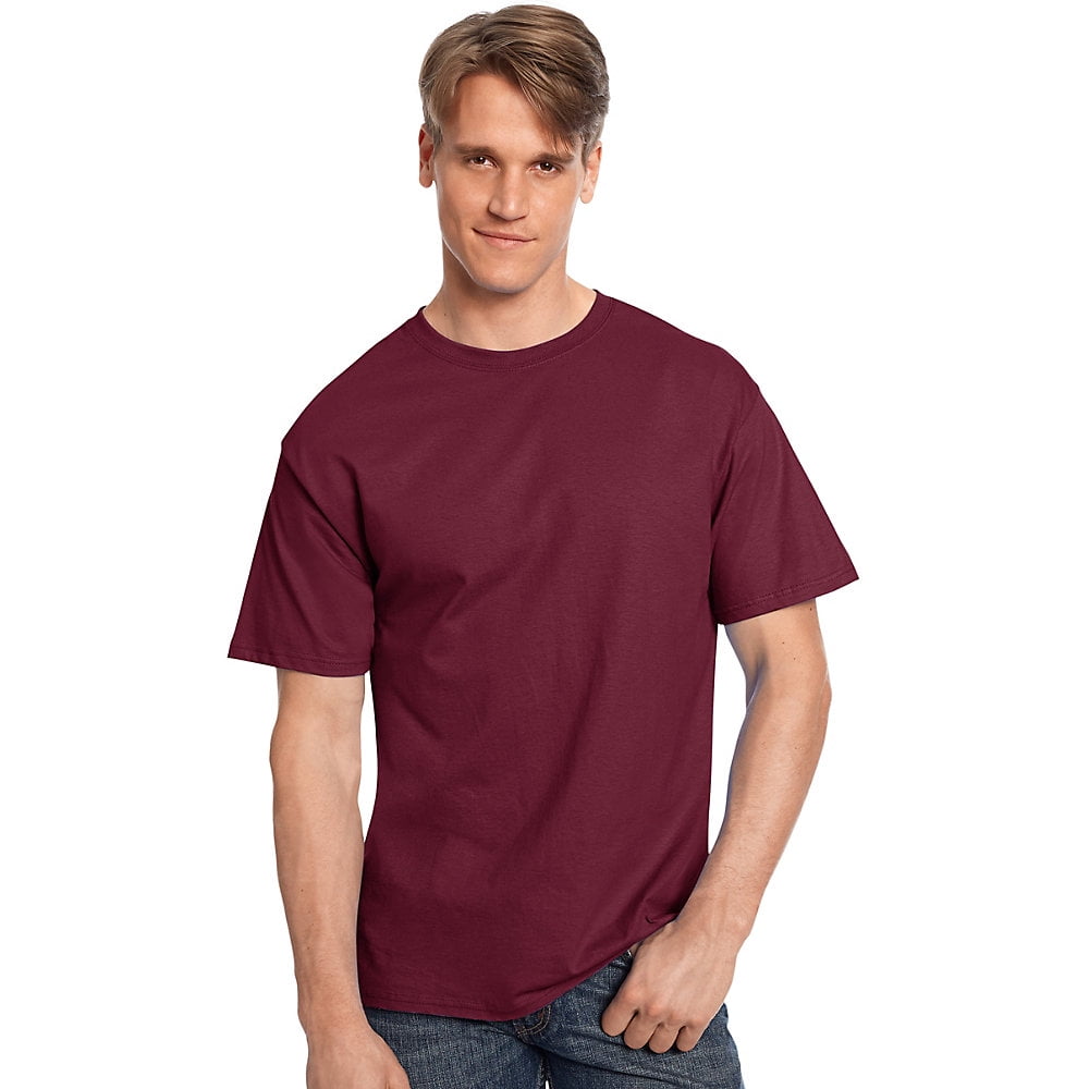 Hanes TAGLESS® T-Shirt - 5250 - Walmart.com