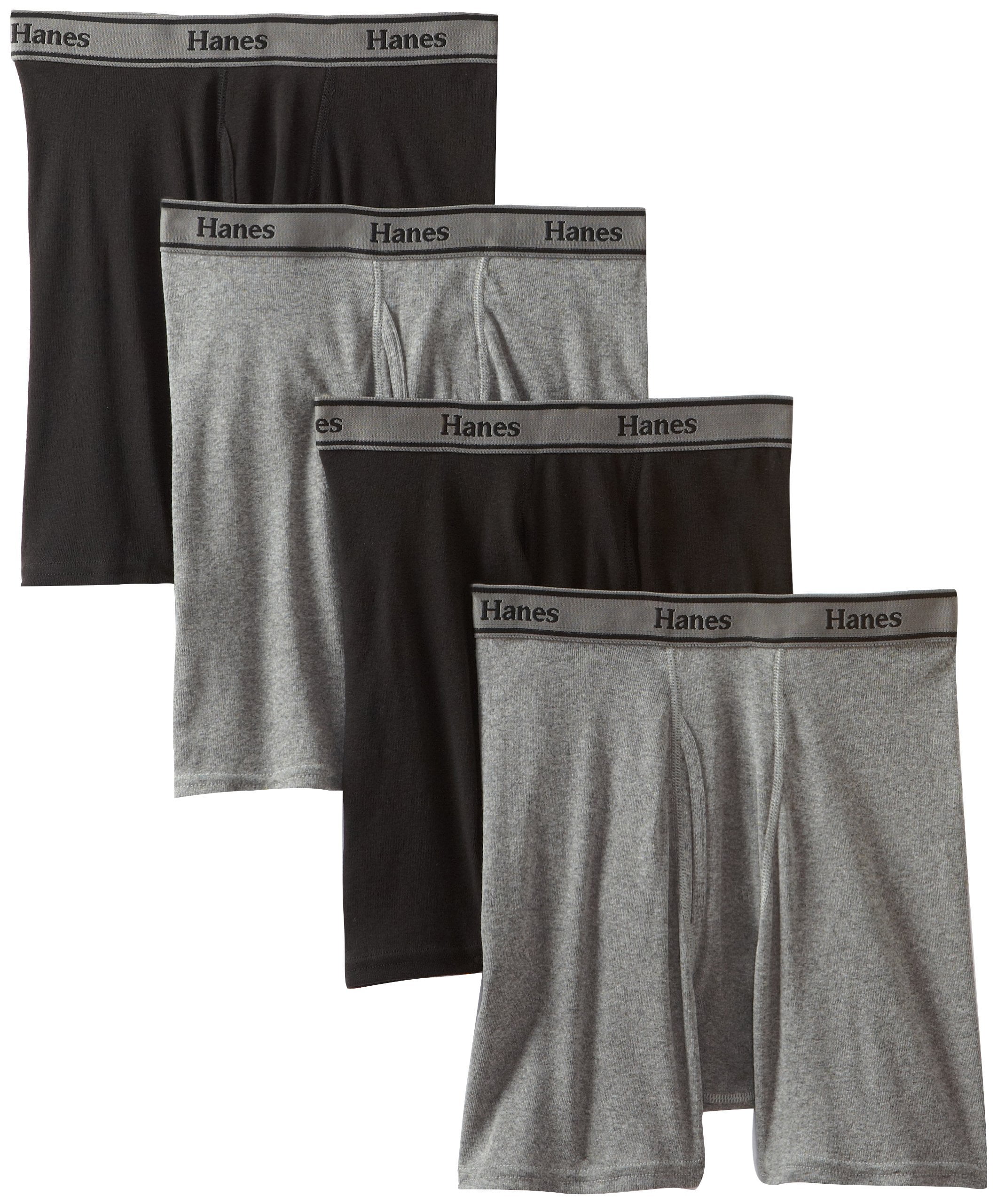 Hanes Tagless Comfortflex Waistband Fresh IQ Men's Boxer Briefs ...