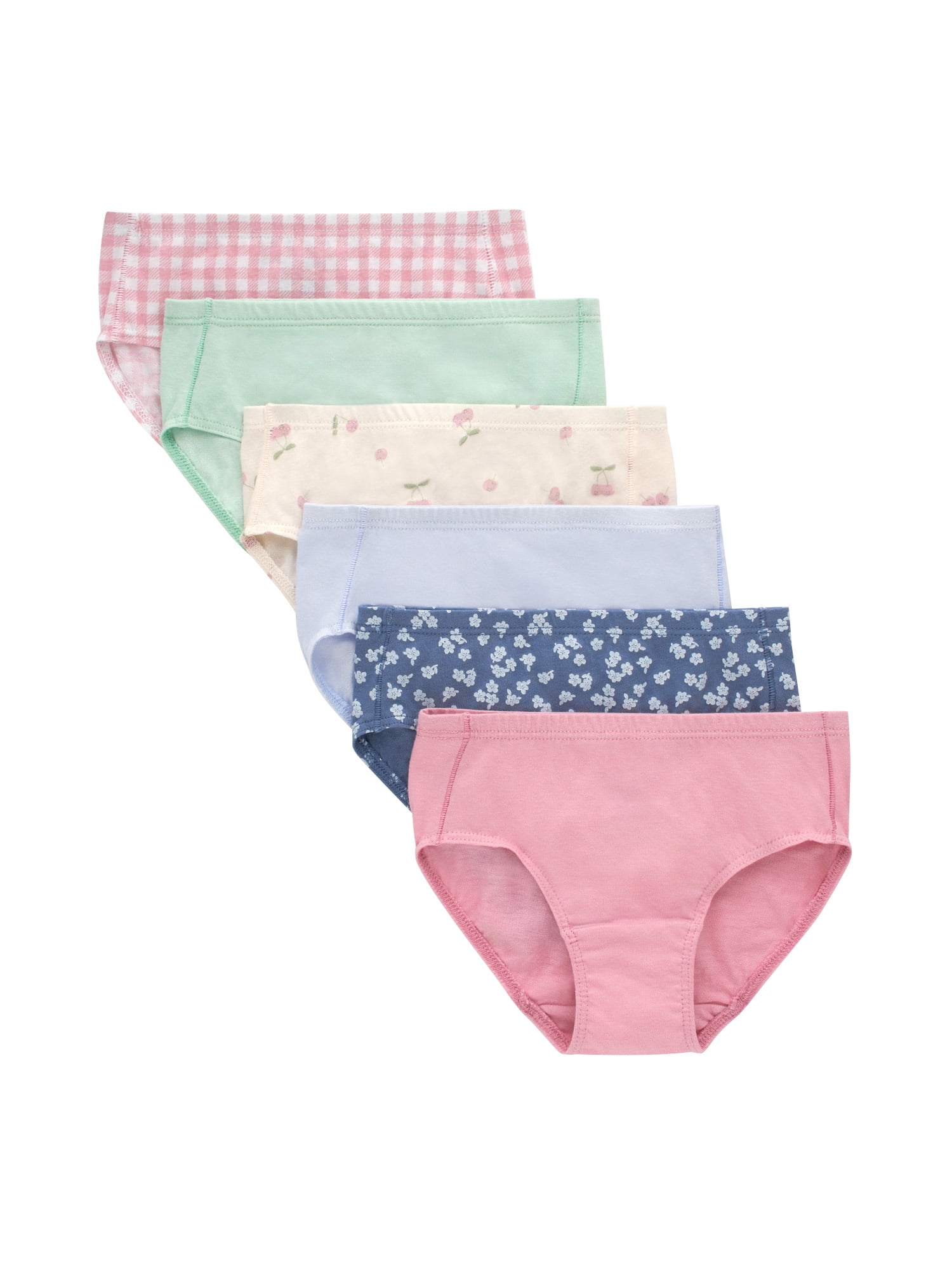 Hanes Toddler Girls’ Pure Comfort Organic Cotton Brief Underwear ...