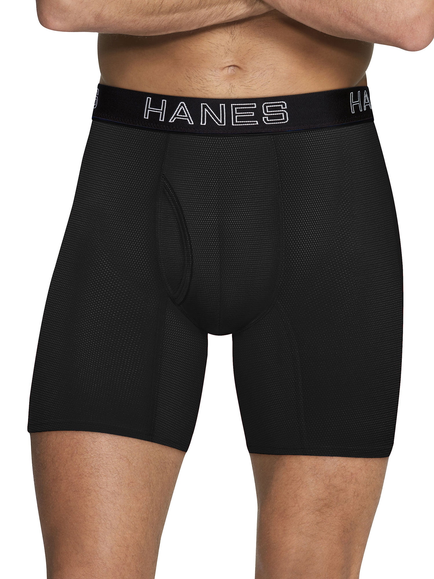 Hanes Ultimate Comfort Flex Fit Men's Lightweight Mesh Boxer Briefs ...