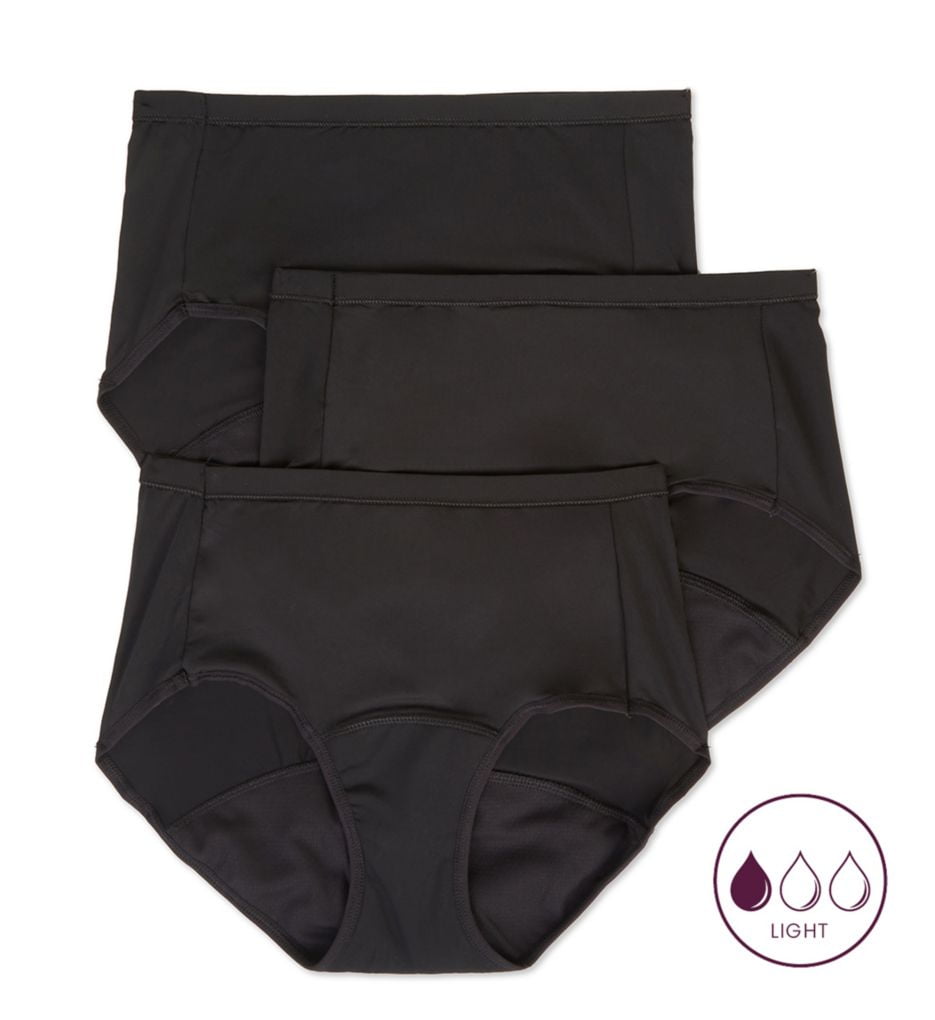 Hanes Ultimate Comfort Full Coverage, Seamless Women's Brief Light Leak ...