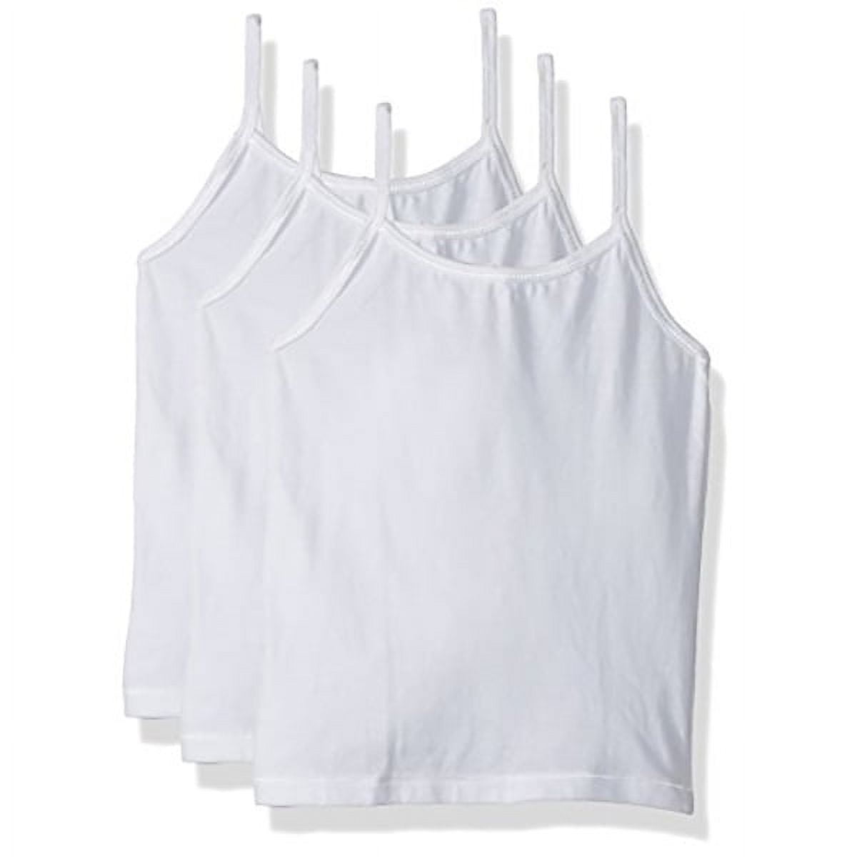 Hanes Ultimate Girl's Cotton Stretch Cami (Pack of 3) - Walmart.com