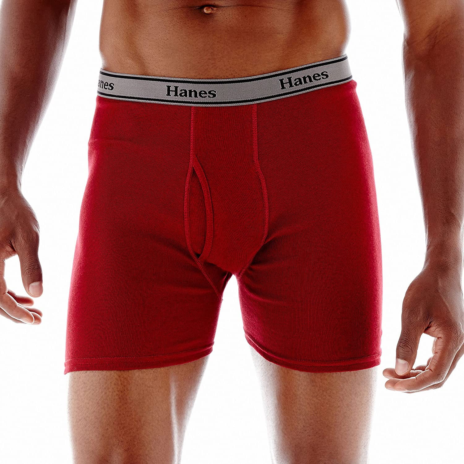 Hanes Ultimate Men's 4-Pack FreshIQ Boxer with ComfortFlex Waistband ...