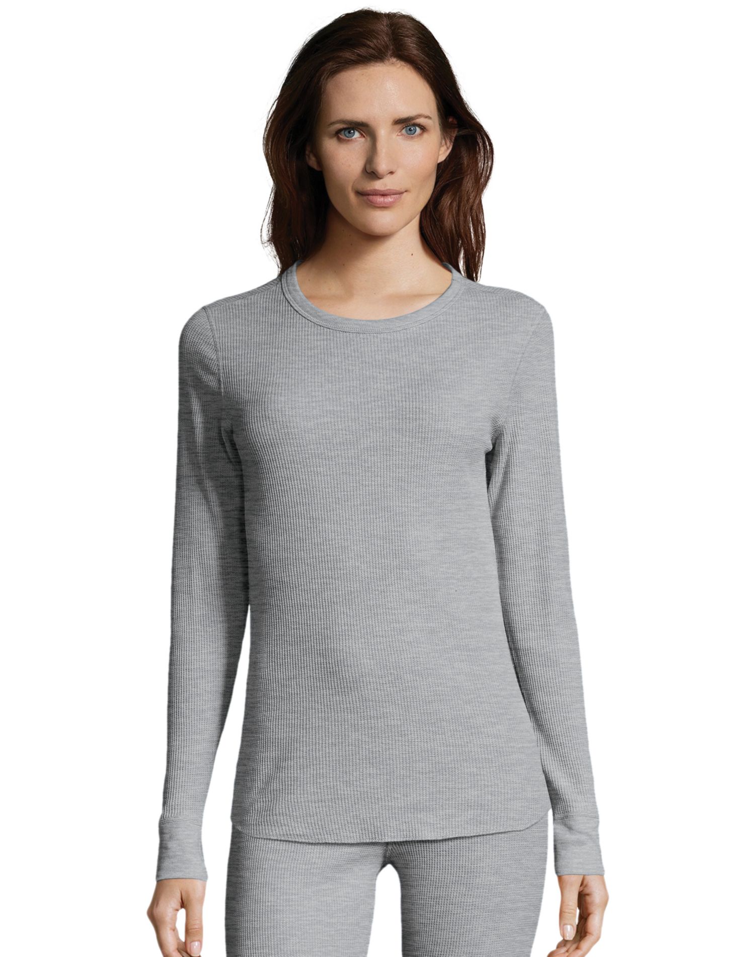 Hanes Waffle Weave Thermal Top (Women's Plus Size) - Walmart.com