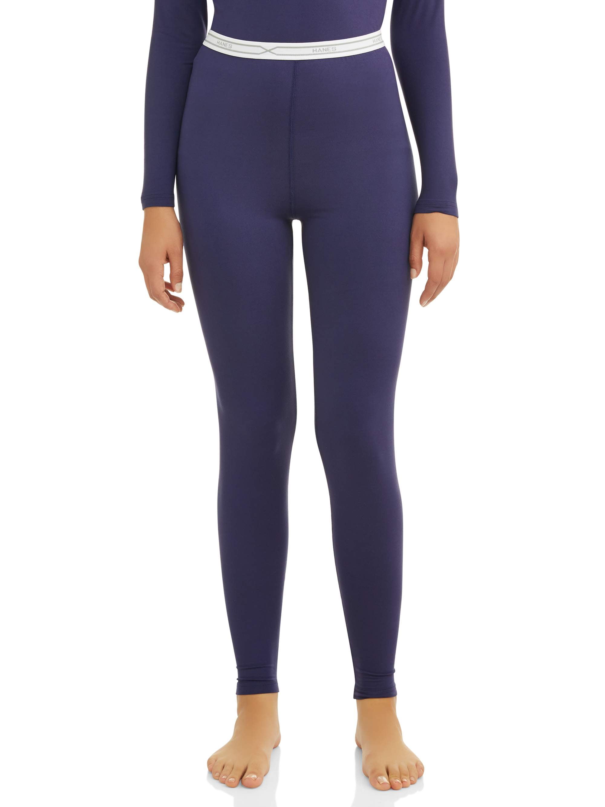 Hanes Women's 4-Way Stretch Base Layer Pant - Walmart.com