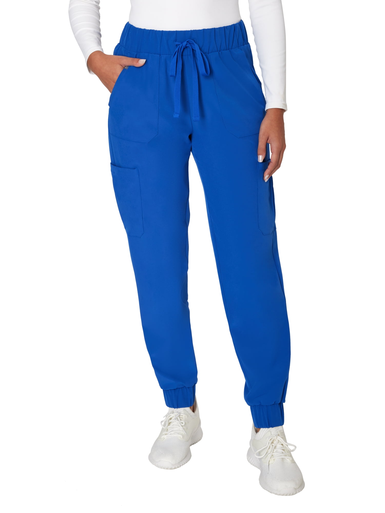Hanes Womens Scrubs Cargo Joggers, Comfort Fit Healthcare Scrubs for ...