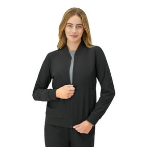 FIGS Bellery Scrub Jacket for Women — Black, XL - Walmart.com