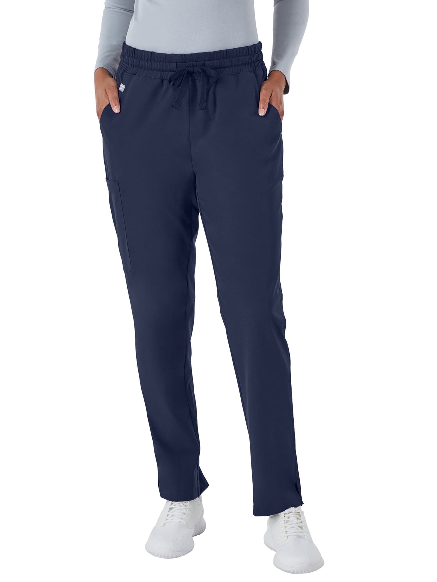 Hanes Women's Comfort Fit Straight-Leg Scrub Pants, Style HSW103, Sizes ...