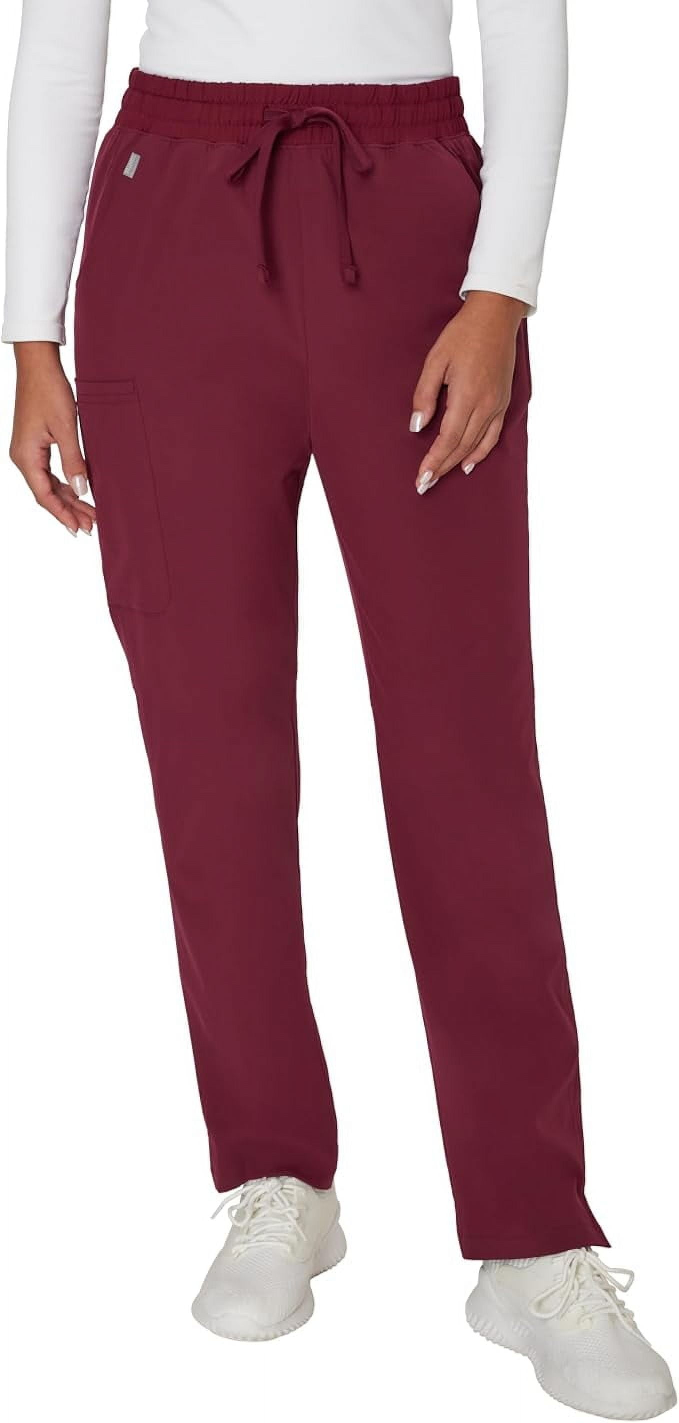 Hanes Women's Comfort Fit Straight-Leg Scrub Pants, Style HSW103, Sizes ...