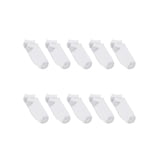 Hanes Women's No Show Socks, Athletic Full Cushion, 10-Pack, Size 5-9 ...