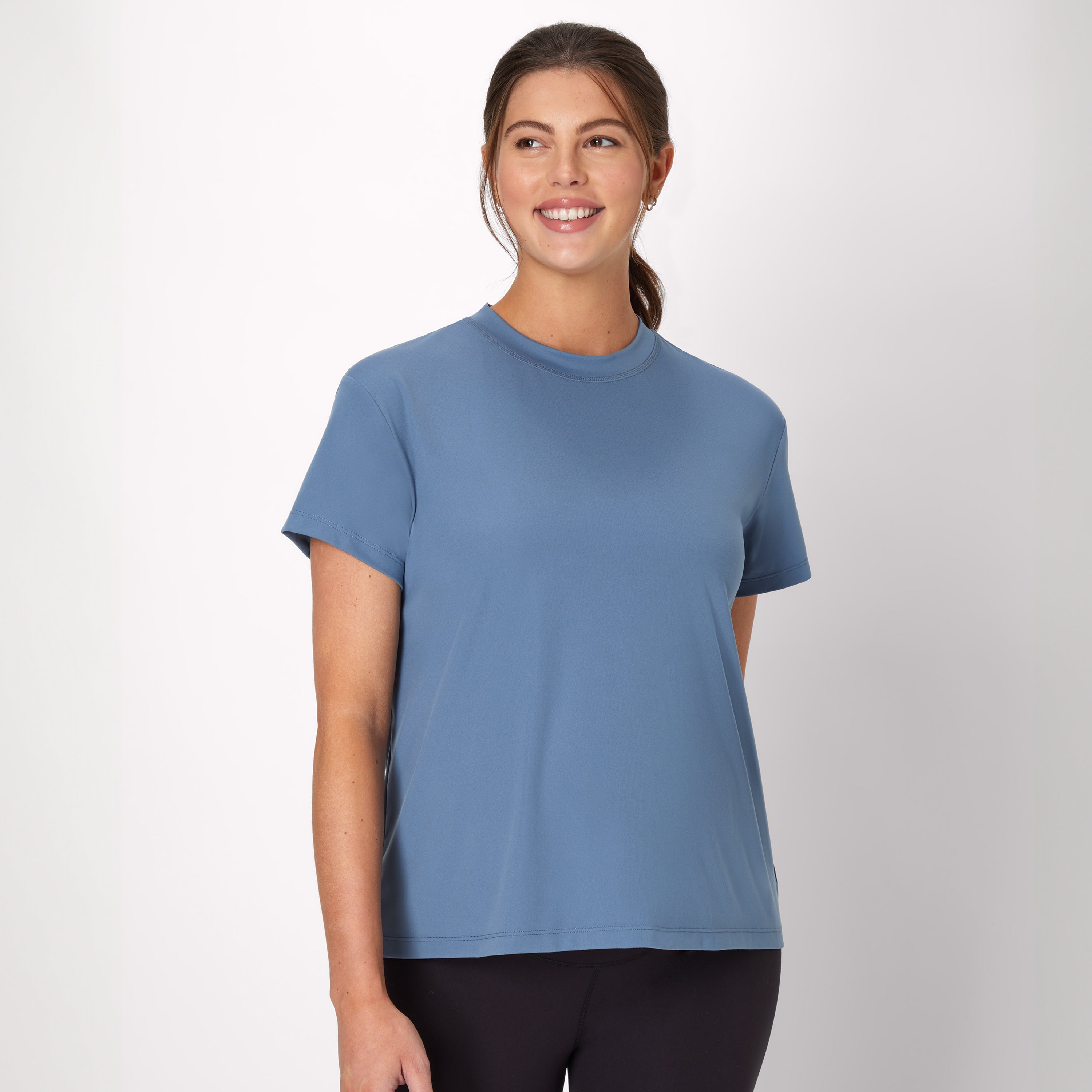 Hanes, Maternity Women's Short Sleeve T-Shirt, Blue Dive M - Walmart.com