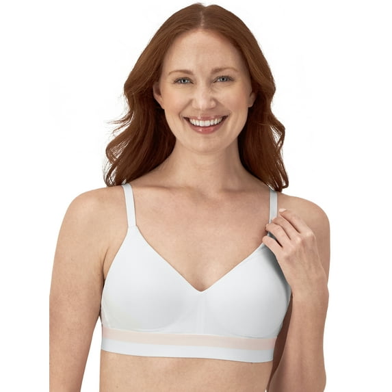 Hanes Womens Wireless Bra, Natural Lift Modal Full-Coverage Bra, Sizes S-2X+ (Plus Sizes ...