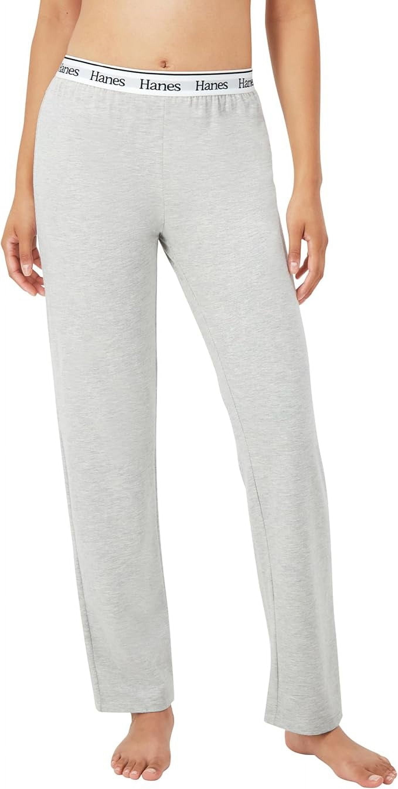 Hanes Women's Originals Comfywear Straight Leg Leisure Pants - Walmart.com