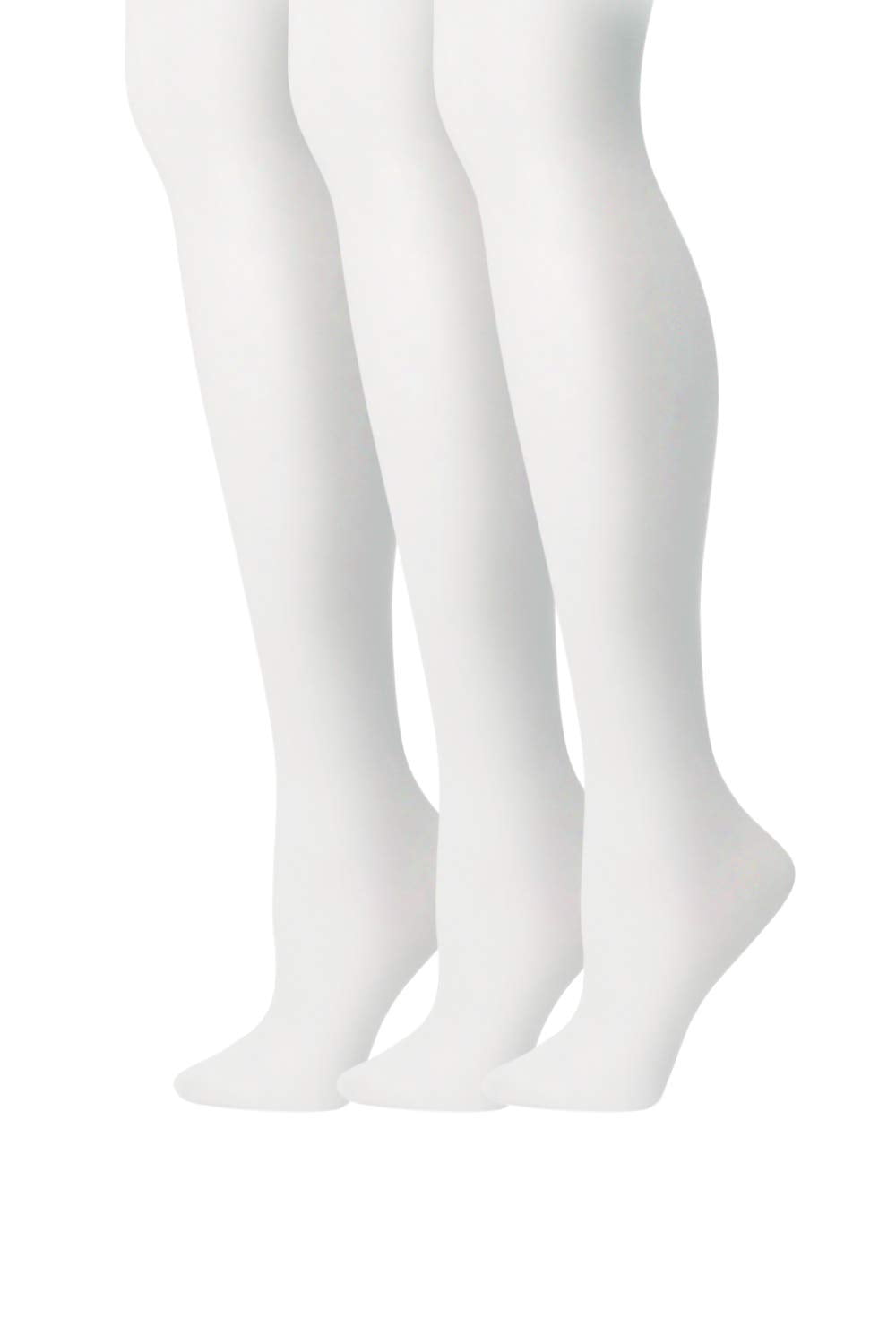 Hanes Women`s Set of 3 Silk Reflections Plus Sheer Control Top Enhanced ...