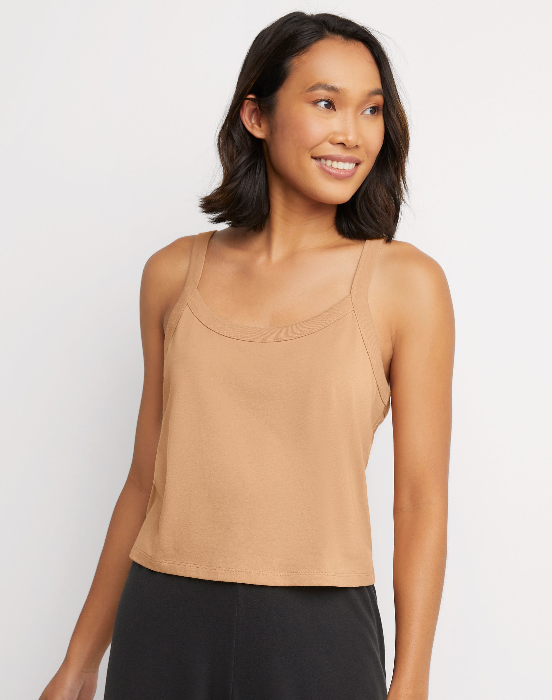 Hanes Originals Women's Soft Wash Tank Java Frost Tan XL - Walmart.com