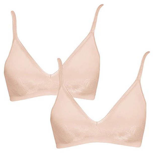 Hanes Women`s Ultimate Comfy Support ComfortFlex Fit Wirefree Bra Set ...