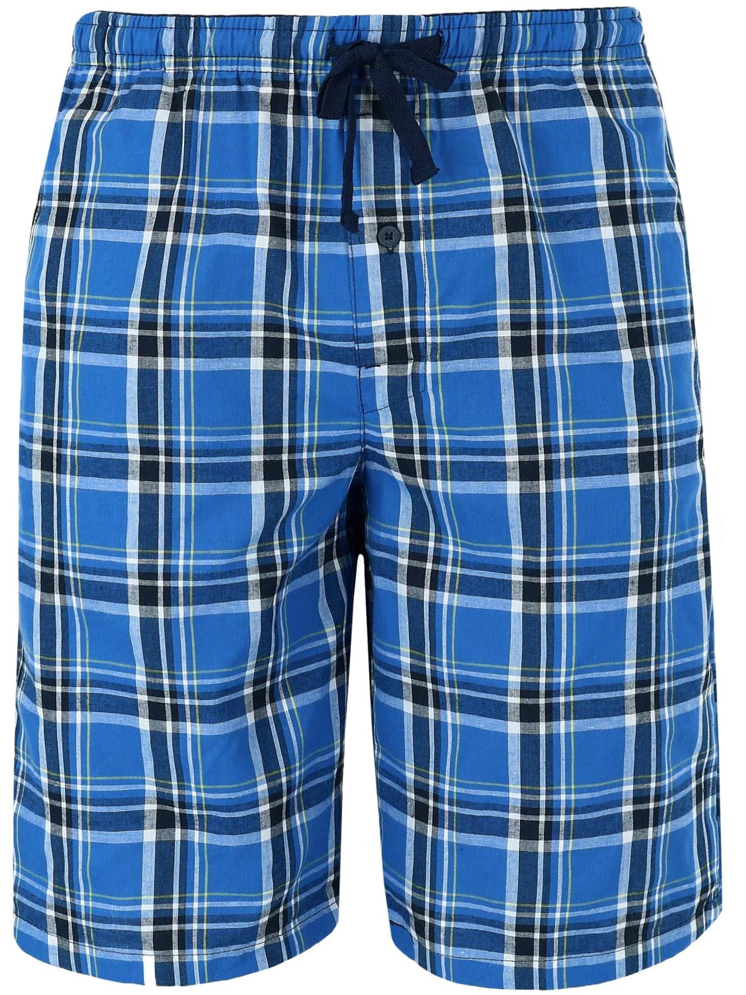 Hanes Woven Cotton Pajama Sleep Shorts (Men Big & Tall) - Walmart.com