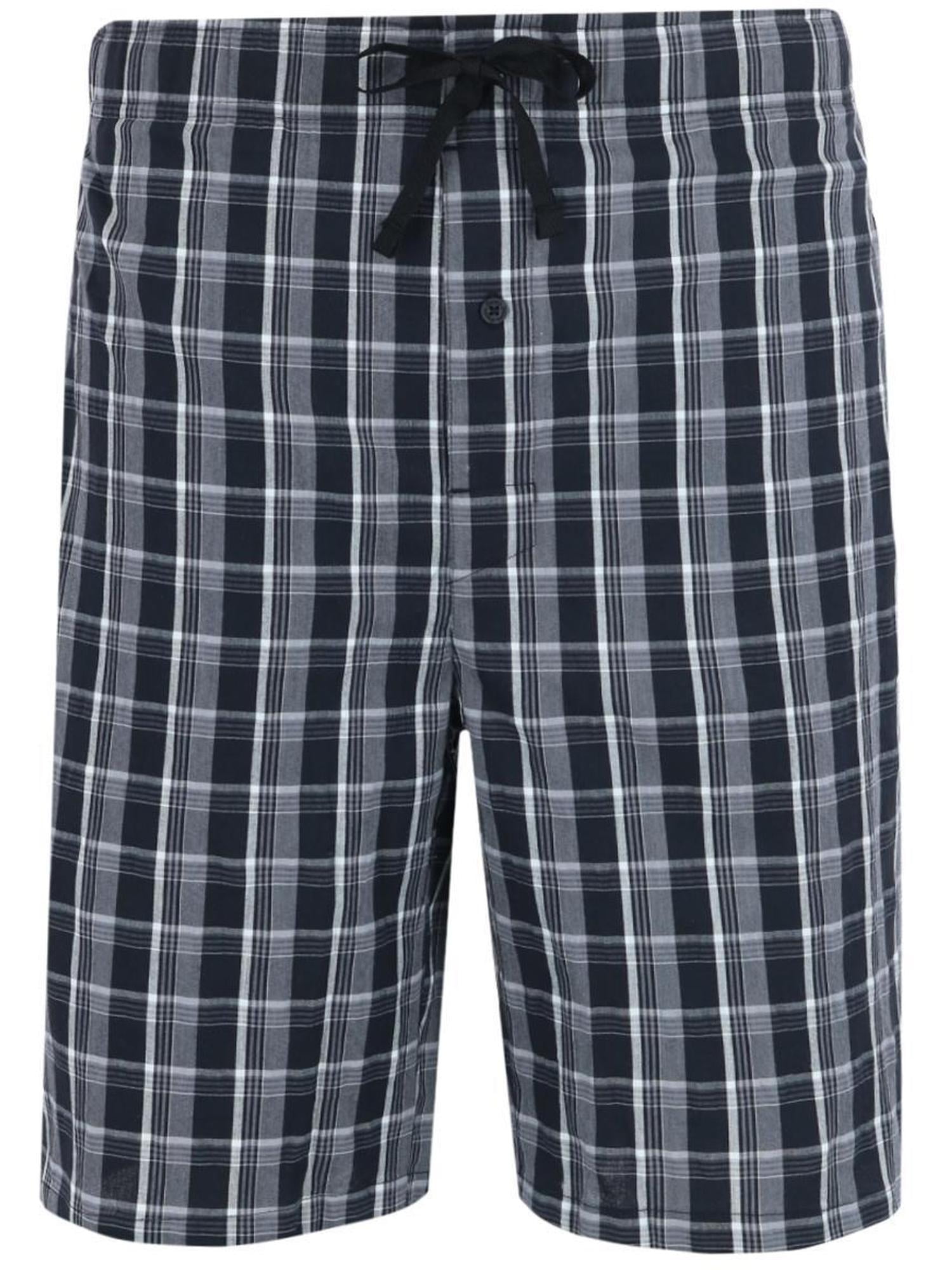 Hanes Woven Cotton Pajama Sleep Shorts (Men) - Walmart.com