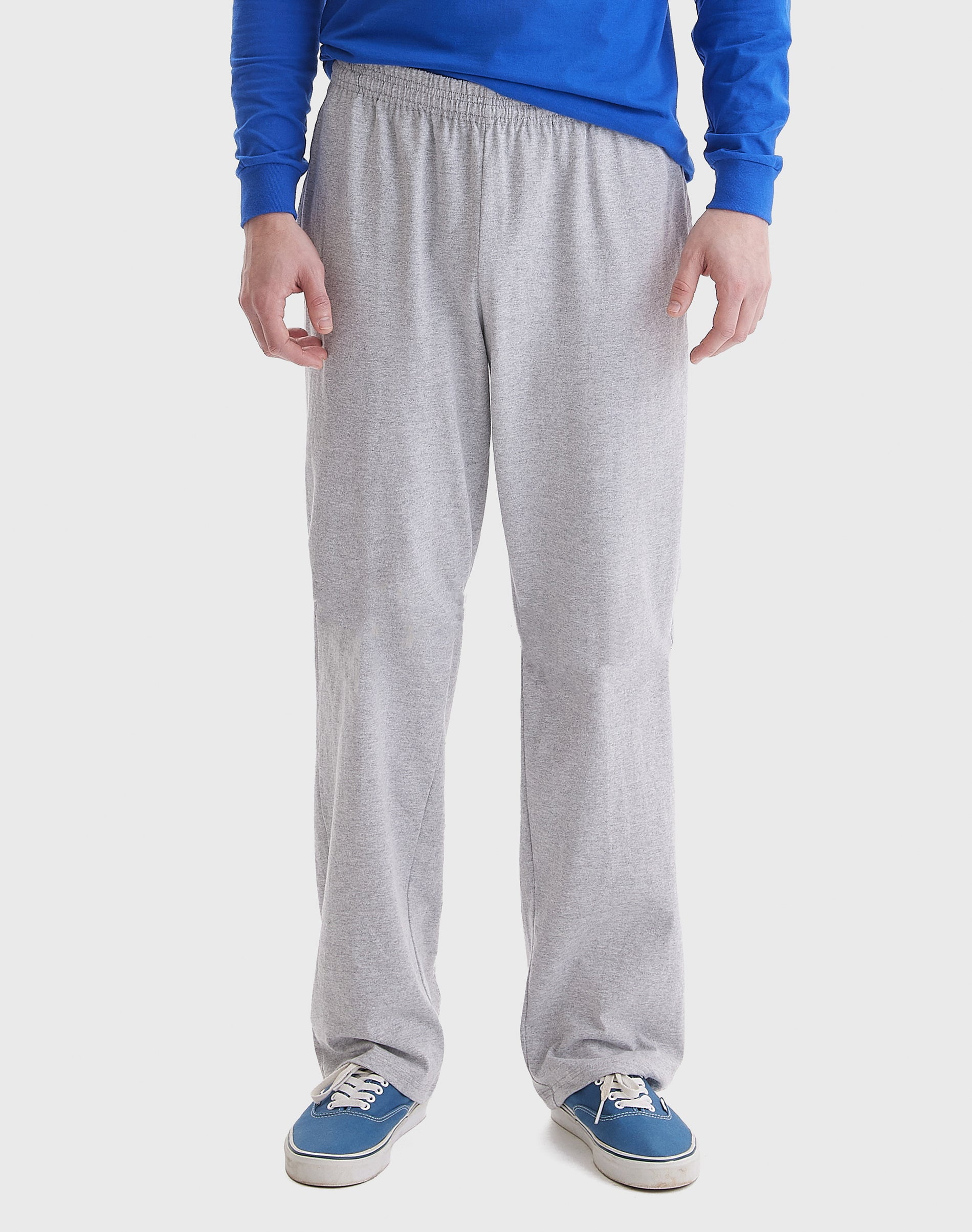 Hanes X-Temp Lounge Jersey Pocket Pant, Light Steel, 3XL - Walmart.com