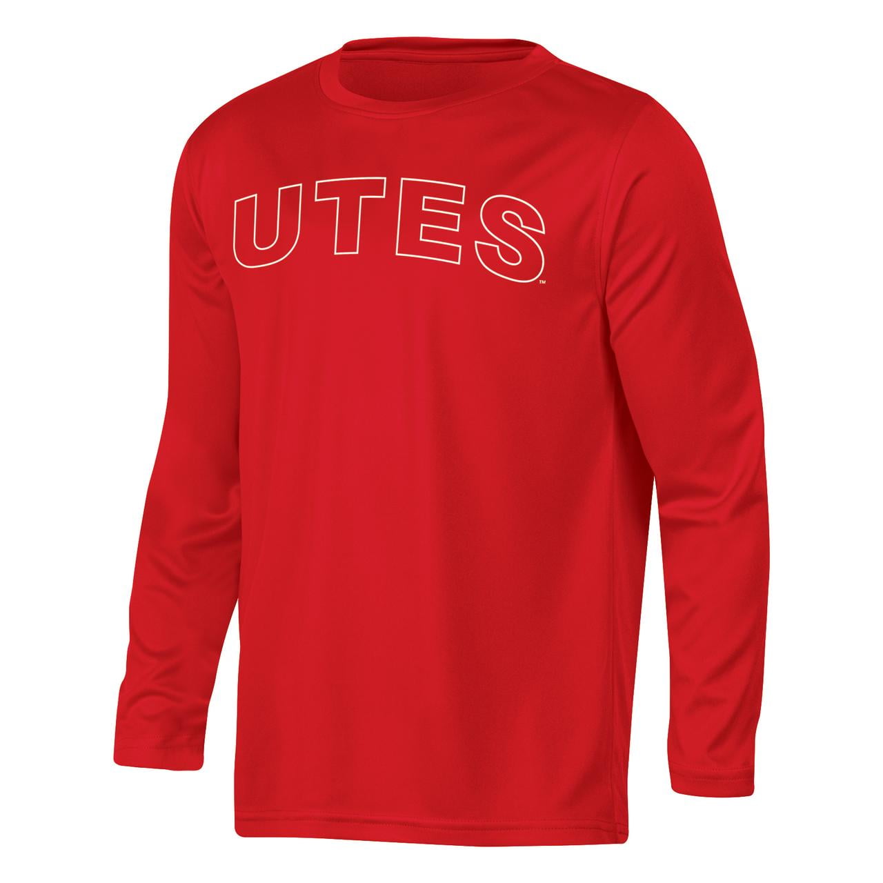 Hanes Youth NCAA Utah Utes Long Sleeve Synthetic Shirt - Walmart.com