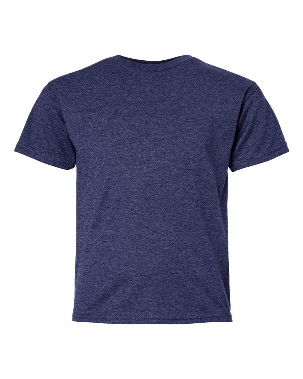 Hanes - Youth Perfect-T T-Shirt - 498Y - HEATHER NAVY - XS - Walmart.com