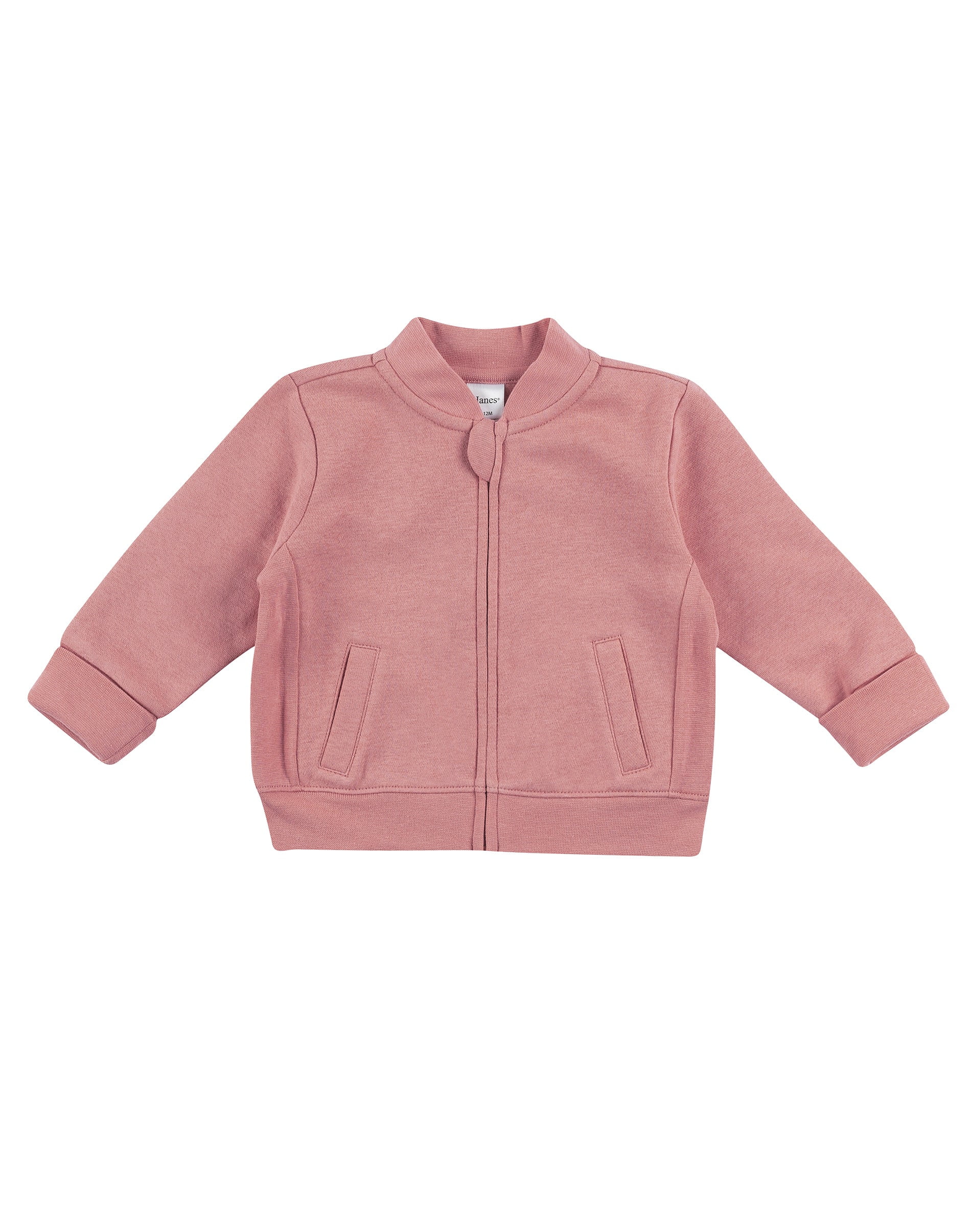 Hanes Zippin Baby Fleece Full-Zip Jacket, Adjustable Cuffs, Boys ...