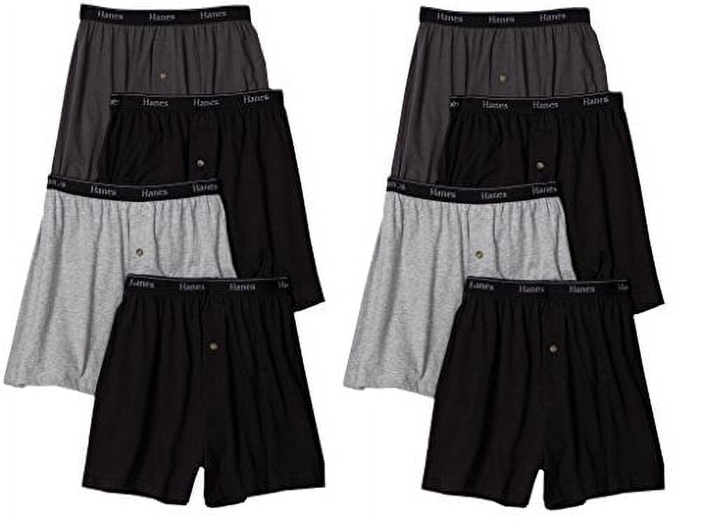 Hanes Mens Tagless Comfortsoft Knit Boxers Comfortsoft Waistband 5