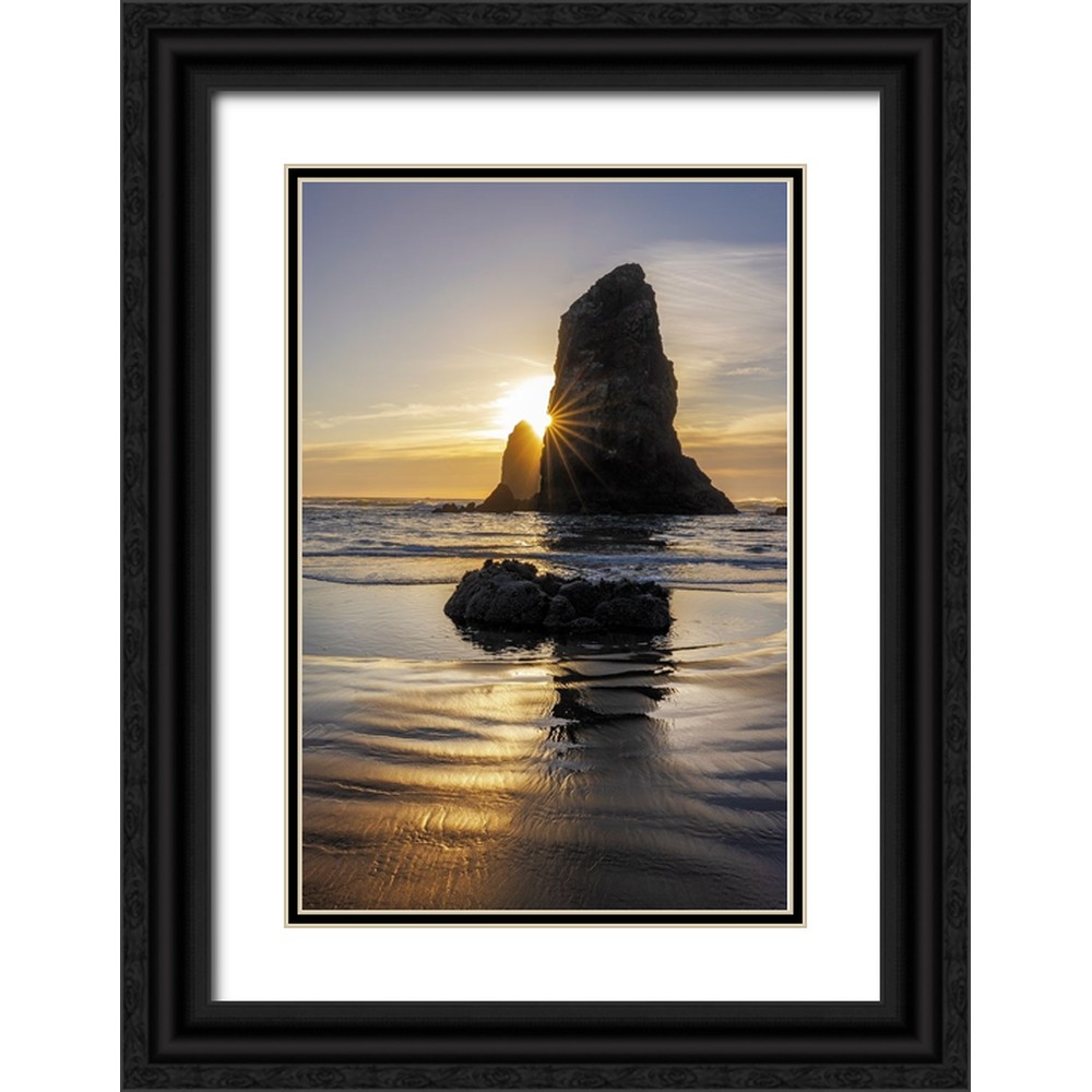 Haney, Chuck 11x14 Black Ornate Wood Framed with Double Matting Museum ...