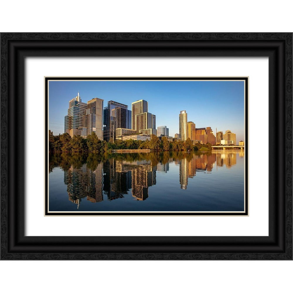 Haney, Chuck 14x11 Black Ornate Wood Framed with Double Matting Museum ...