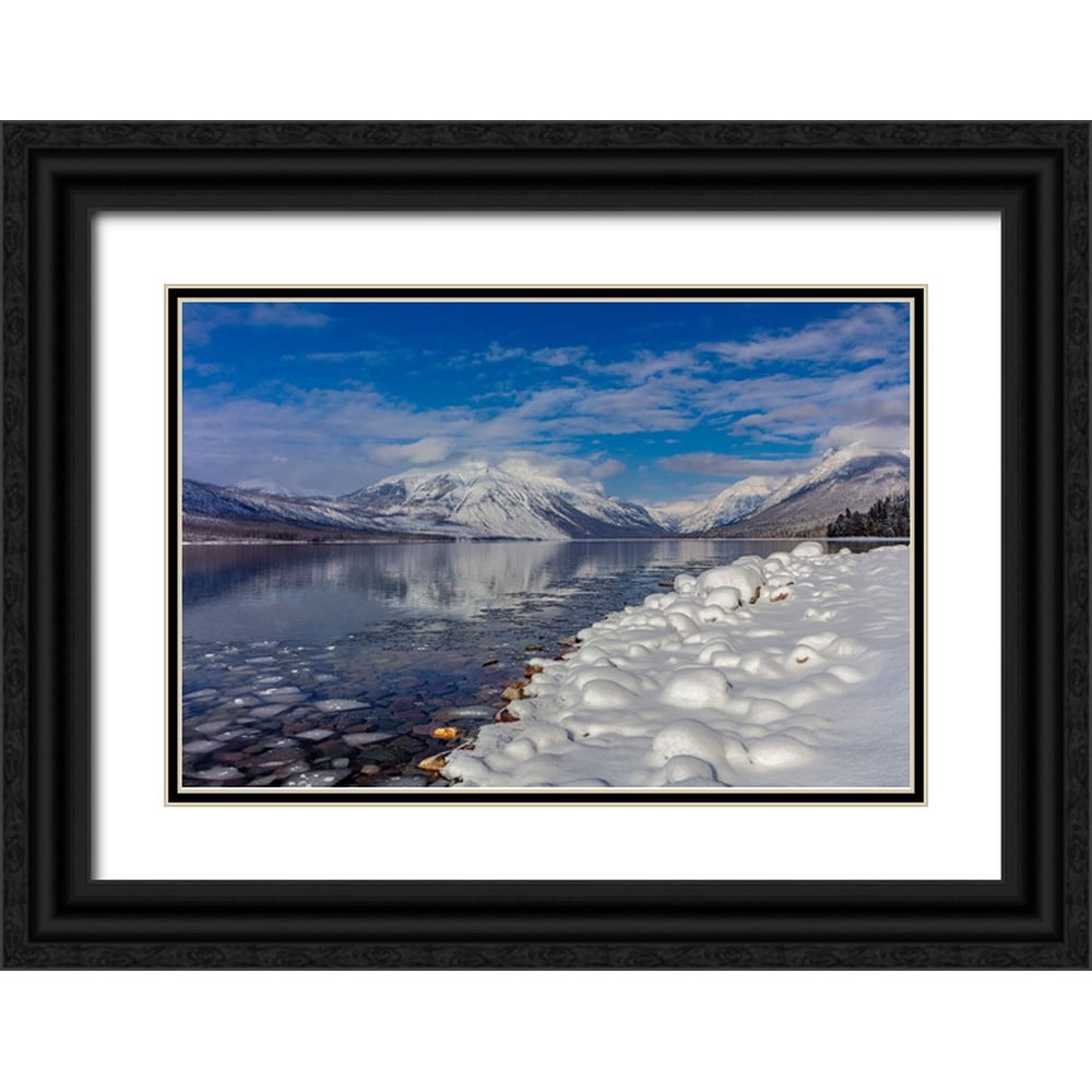 Haney, Chuck 18x13 Black Ornate Wood Framed with Double Matting Museum ...