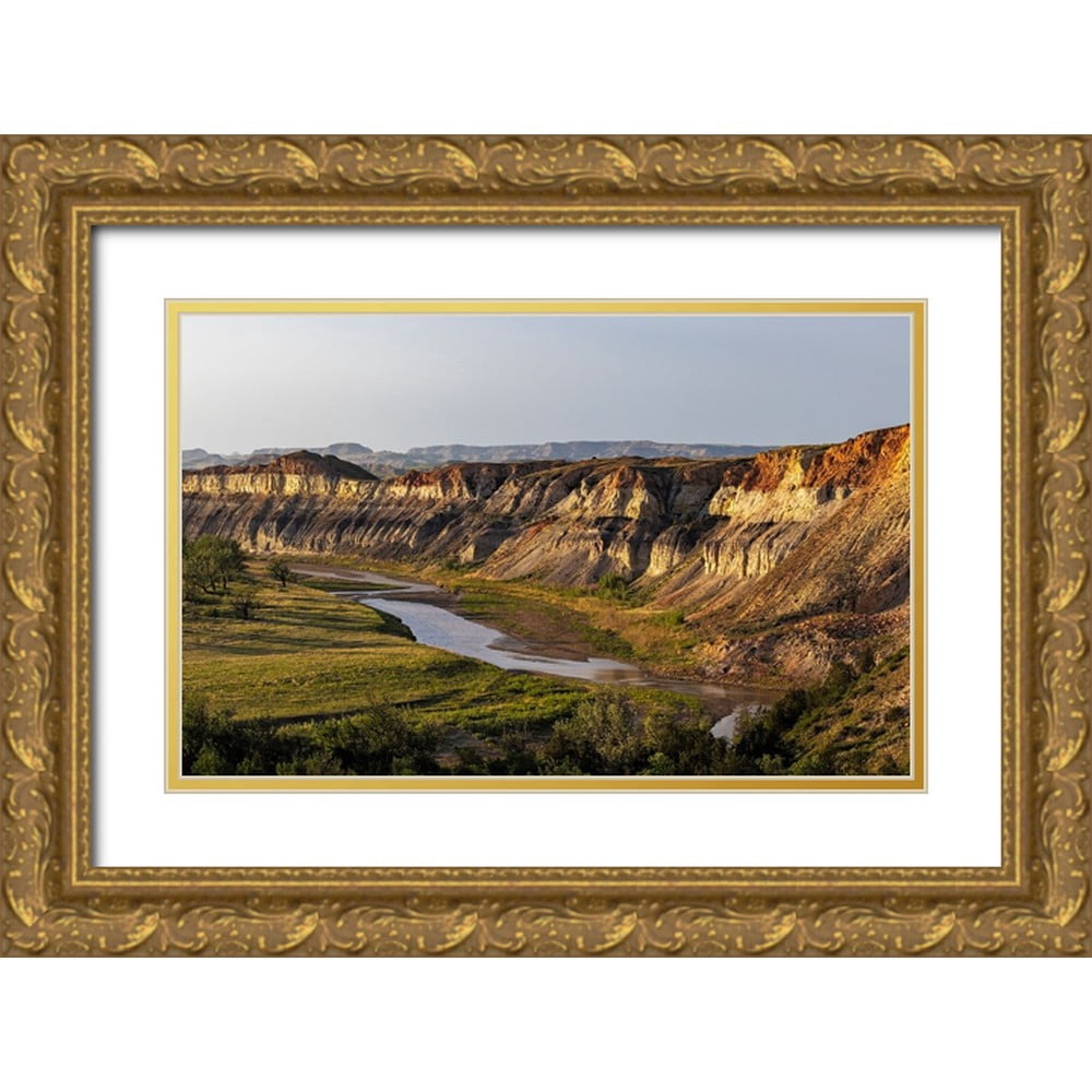 Haney, Chuck 18x13 Gold Ornate Wood Framed with Double Matting Museum ...