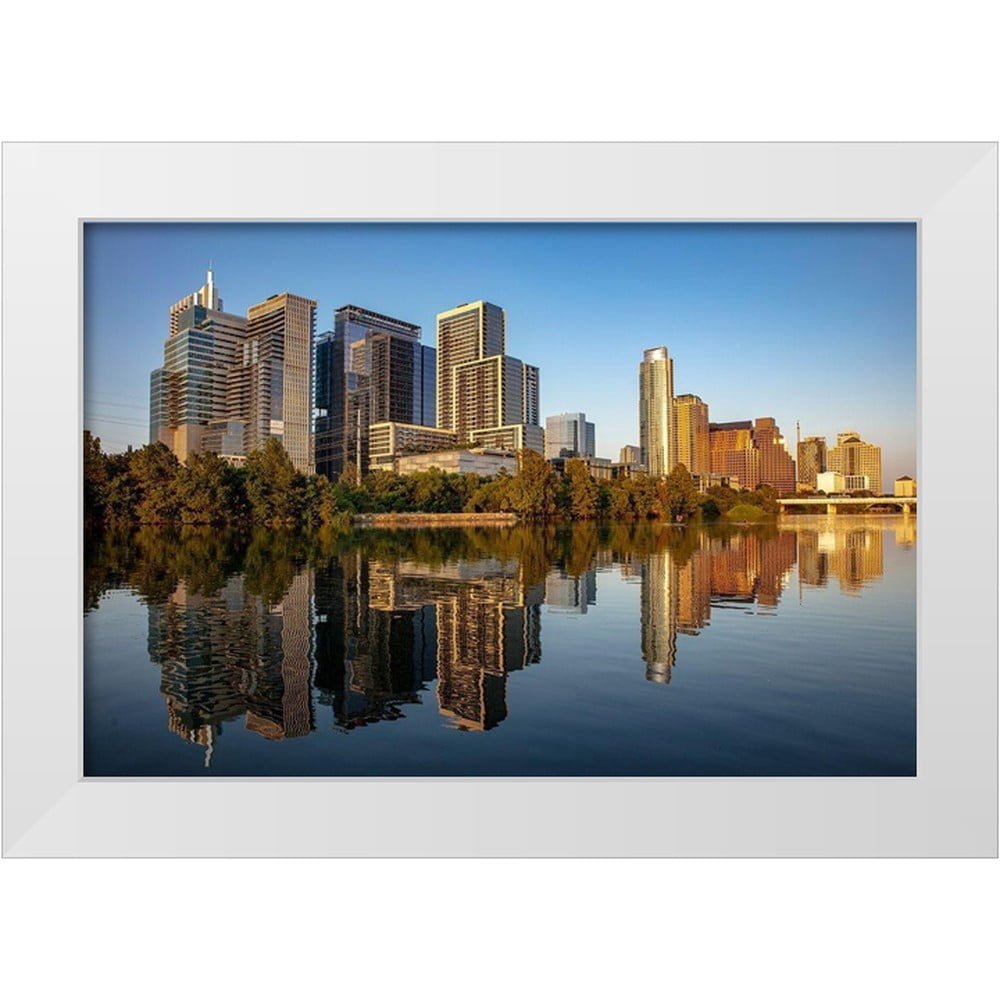 Haney, Chuck 18x13 White Modern Wood Framed Museum Art Print Titled ...