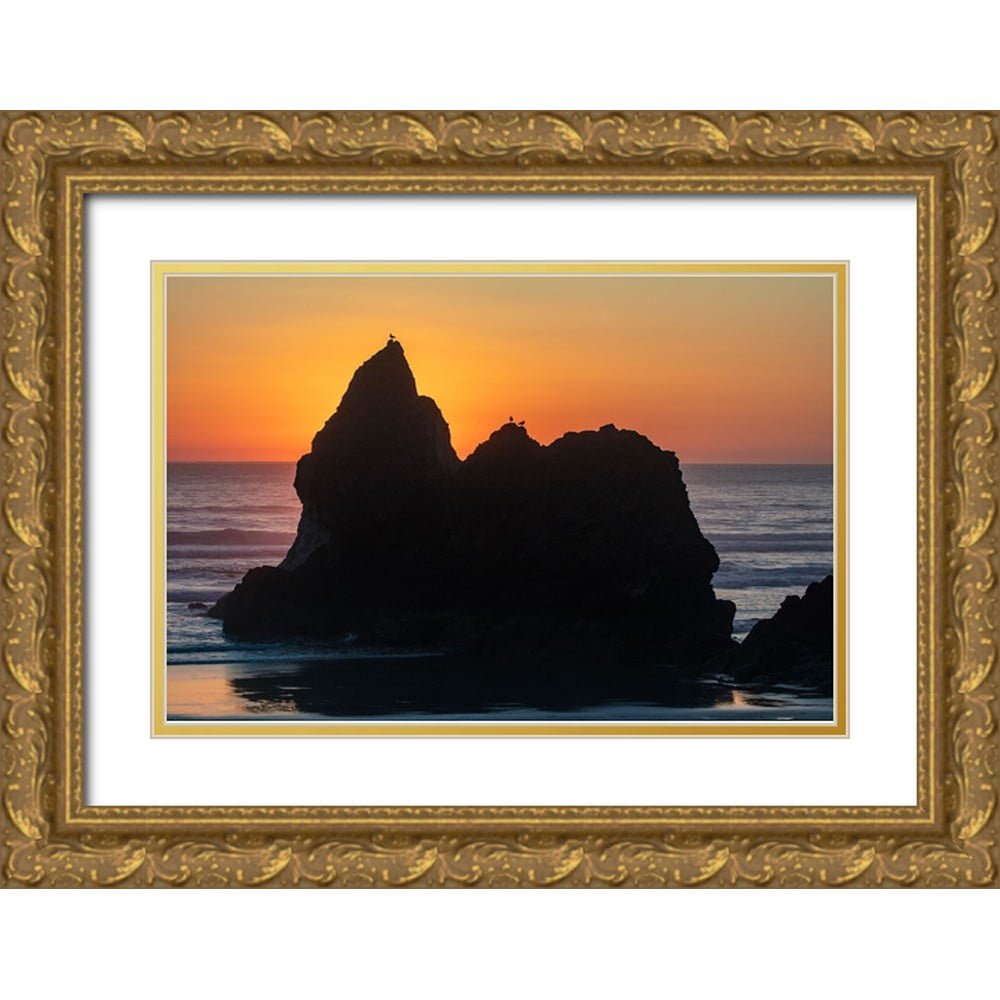 Haney, Chuck 24x17 Gold Ornate Wood Framed with Double Matting Museum ...