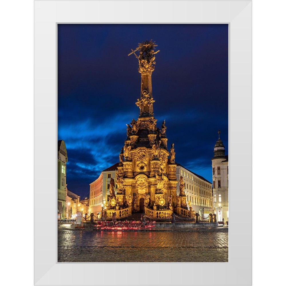 Haney, Chuck 24x32 White Modern Wood Framed Museum Art Print Titled ...