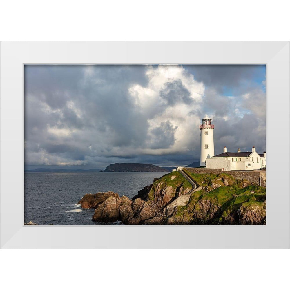 Haney, Chuck 32x23 White Modern Wood Framed Museum Art Print Titled ...