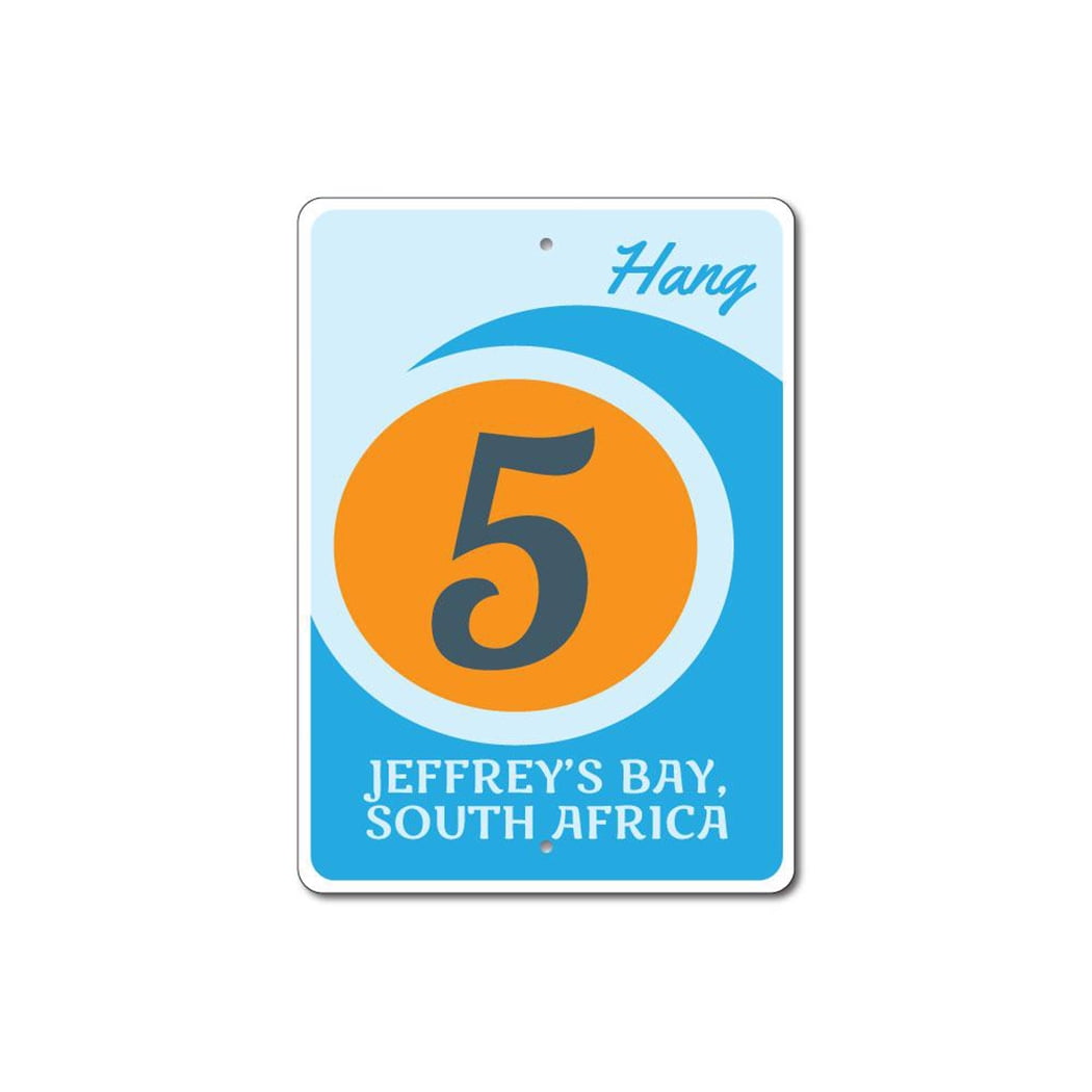 Hang Five Sign, Hang 5 Decor, Custom Surfer Sign, Surfing Sign, Wave ...