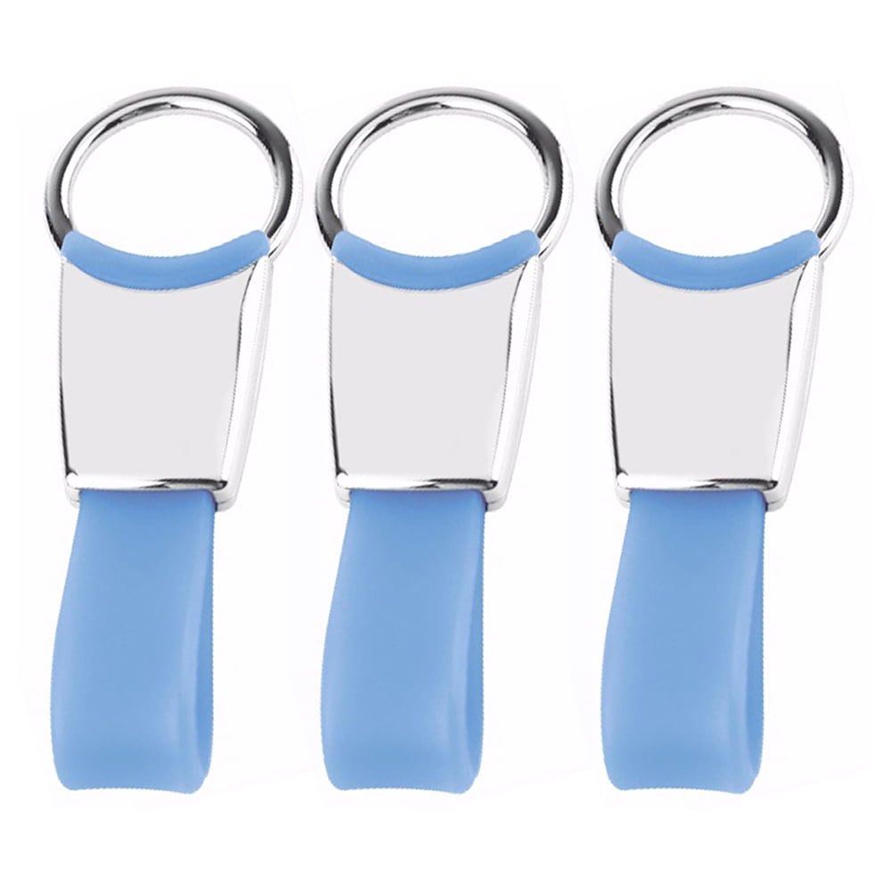 Hang-N-Loop Key Tag, Pull & Turn Key Ring, Soft Plastic Key Tag with ...