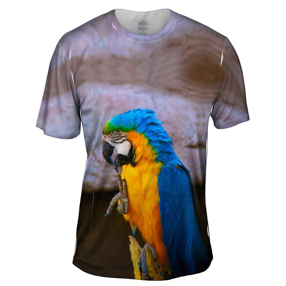 Hang Nail Blue Parrot Mens T-Shirt All Over Print - Walmart.com