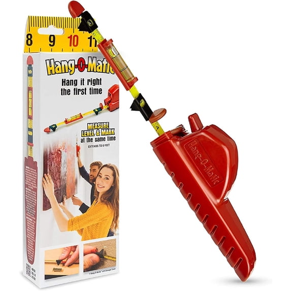 Hang-O-Matic All-in-One Picture Hanging Tool, Picture Hanger, Picture ...