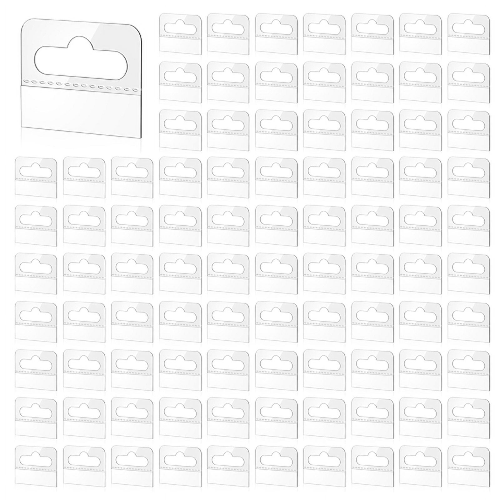 Hang Tabs, 600 Pcs Clear Sticky Hanging Tabs Slot Hole Self Adhesive ...
