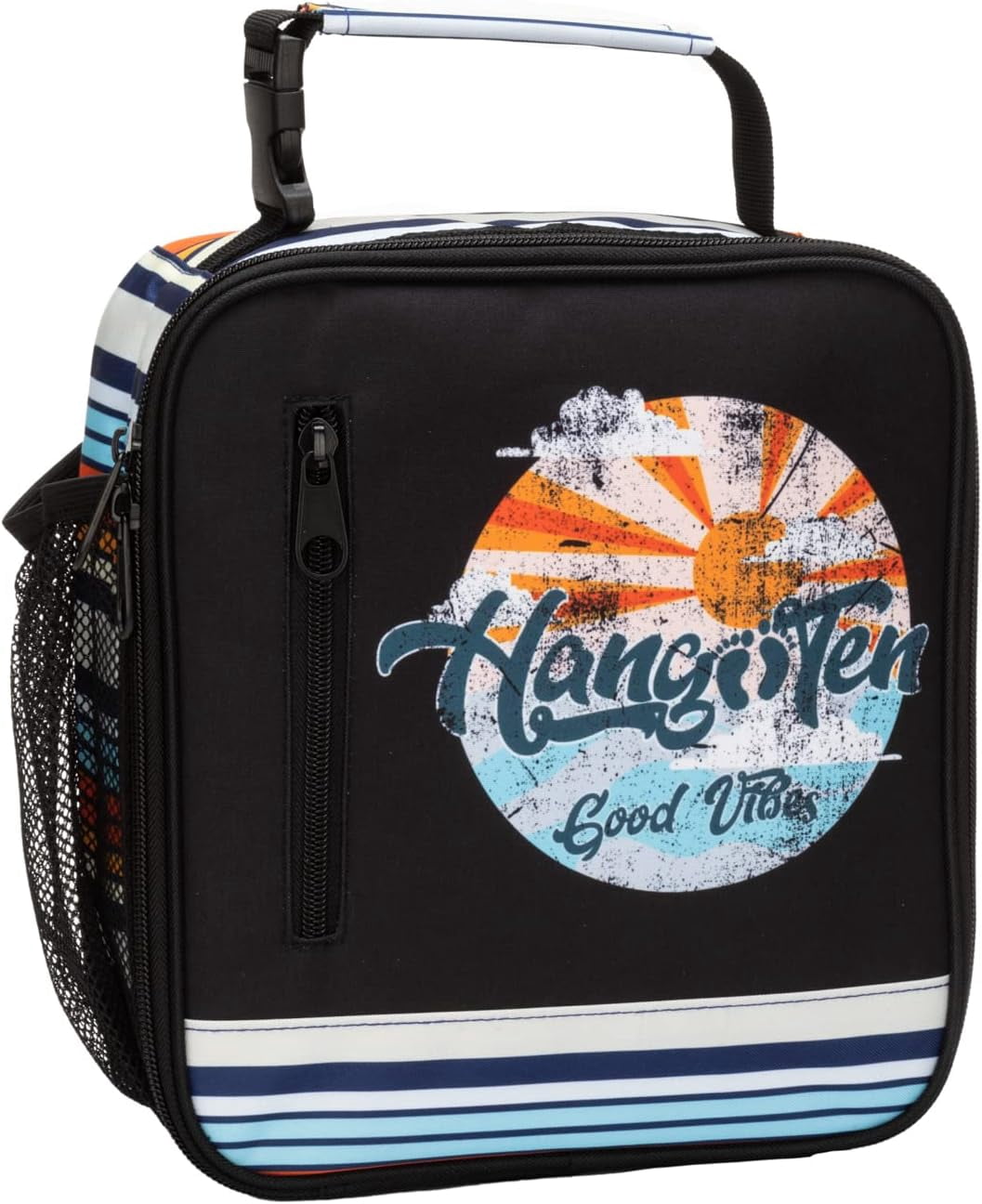 Hang Ten Basic Insulated Lunch Bag for Work, Thermal Reusable Office ...