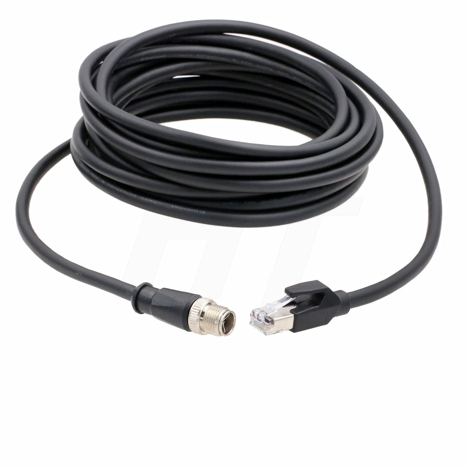 HangTon Camera Sensor Network Ethernet M12 8 Pin X Coded to RJ45 Cat 6A ...