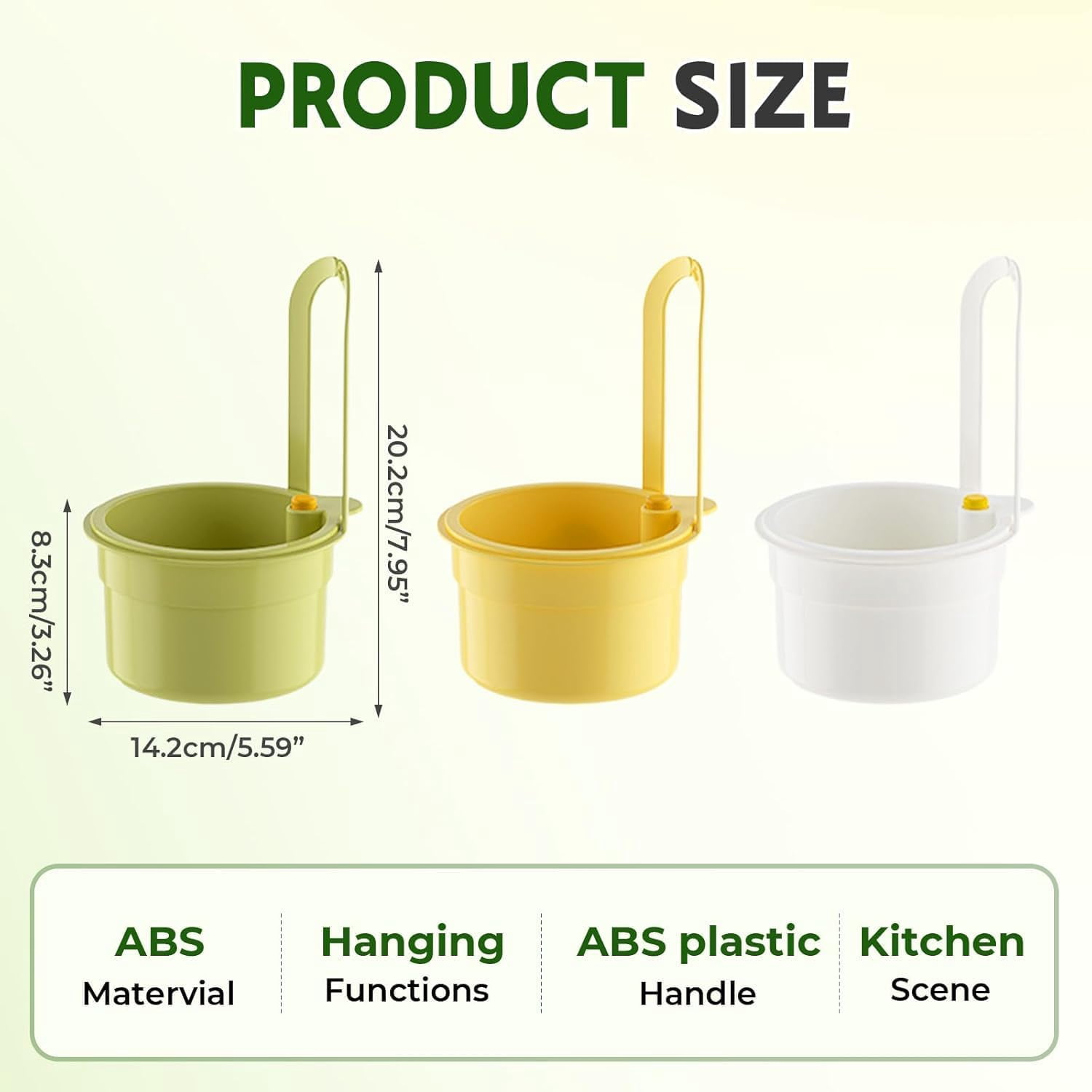Hangable Kitchen Sink Drain, Dondepiso Sink Strainer Basket, Faucet ...