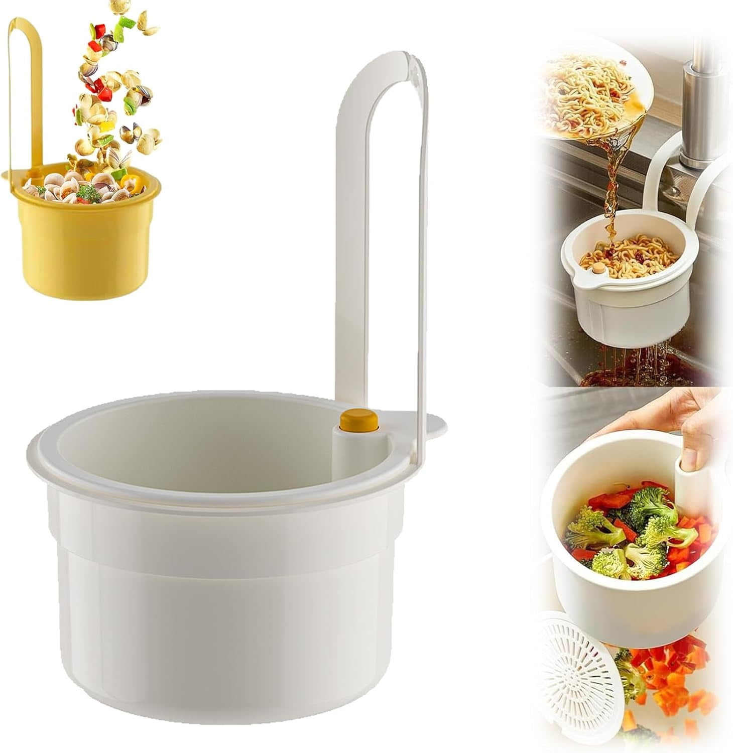 Hangable Kitchen Sink Drain, Hangable Sink Strainer Basket, Hangable ...