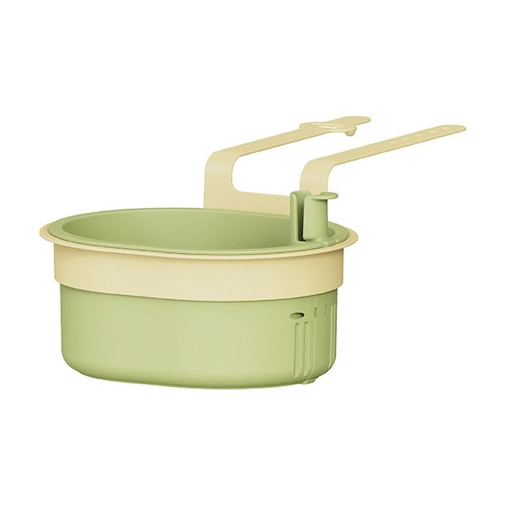 Hangable Kitchen Sink Strainer Basket Space-Saving Food Waste Collector ...