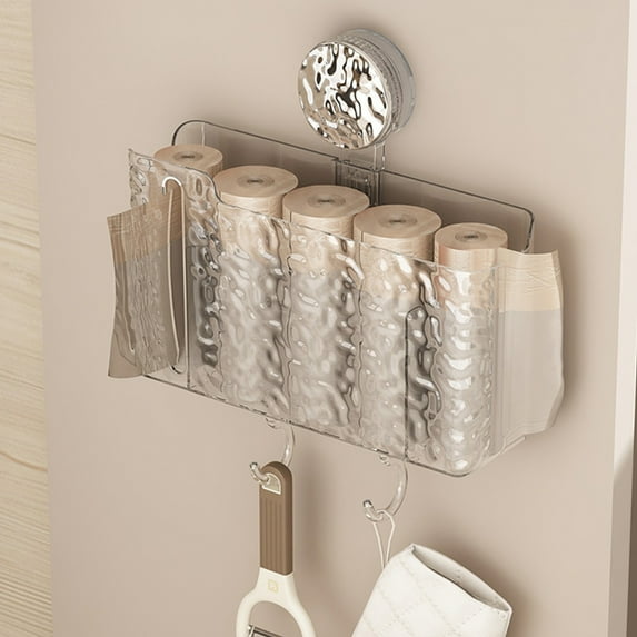 Hangable Kitchen Small Basket - Wall Mounted Plastic Storage for Garlic ...