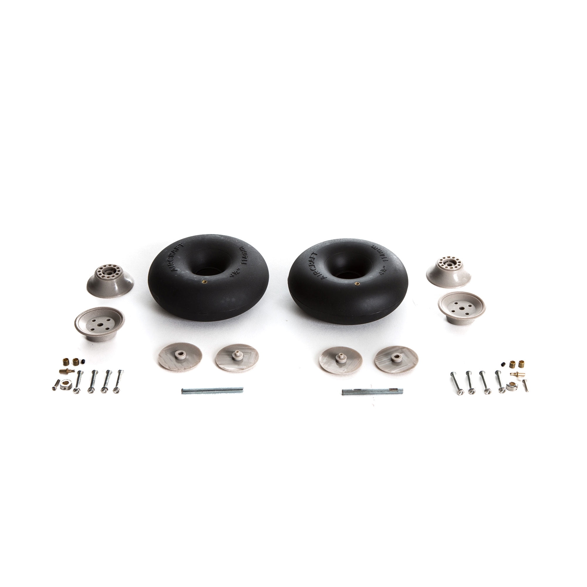 Hangar 9 4.5 Wheels Carbon Cub 15cc HAN506515 Wheels Gear Retracts ...